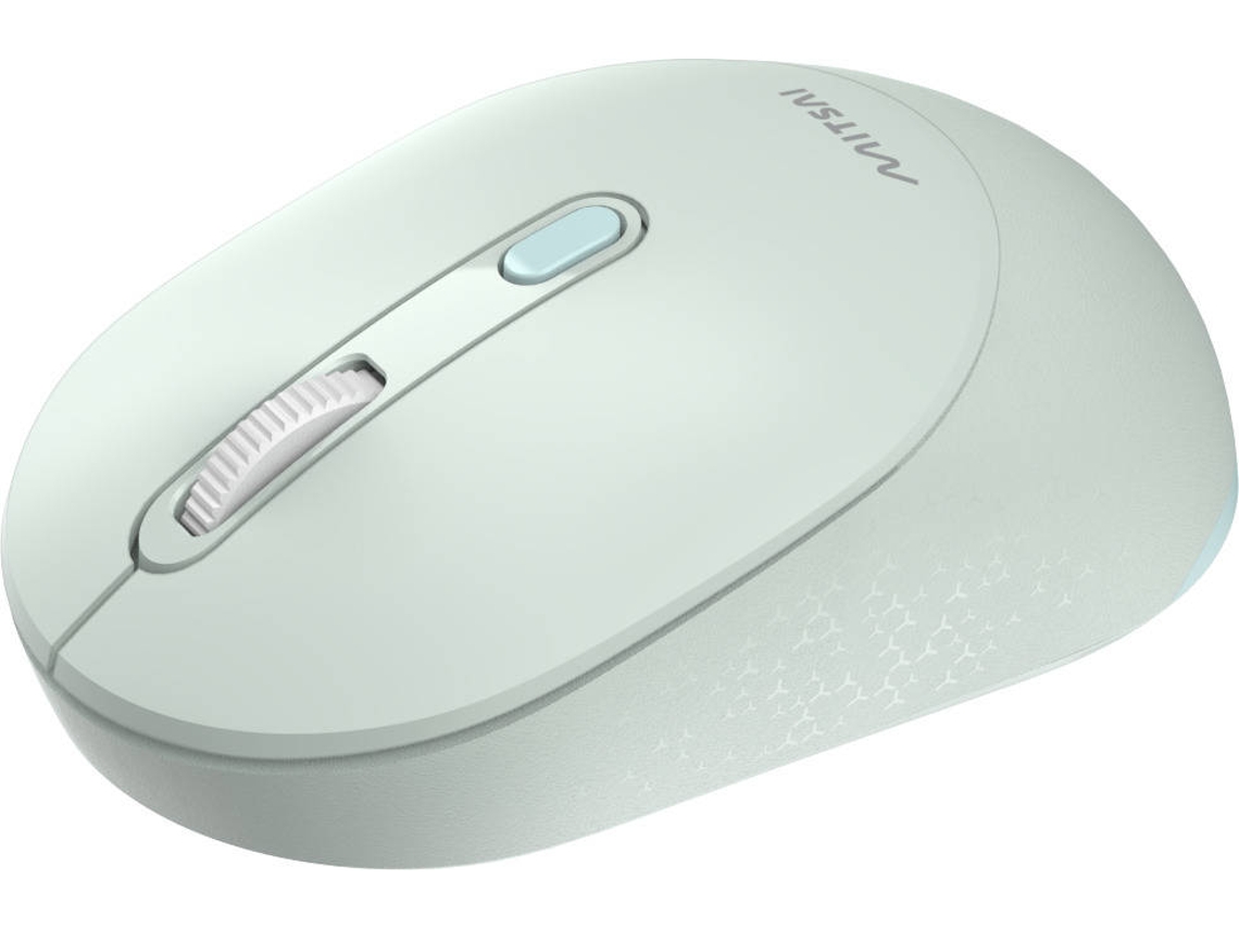 Rato MITSAI Portable (Wireless - Casual - 1600 dpi - Verde) | Worten.pt