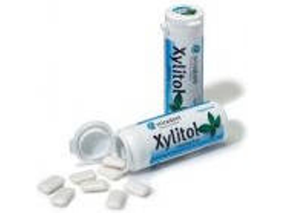 Pastilha Elástica Xilitol Sabor Menta MIRADENT (30 Unidades) | Worten.pt
