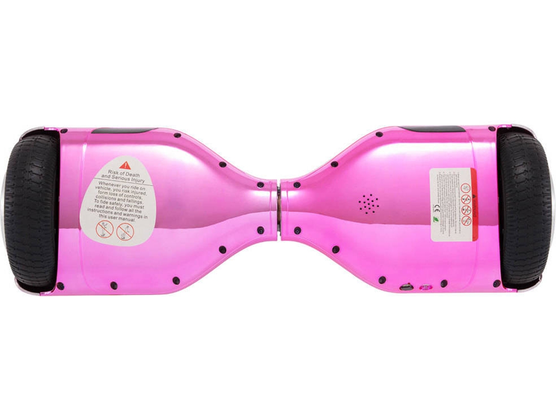 Hoverboard E-RIDES WF3 Rosa (Coluna Bluetooth|Autonomia: 30-60 min ...