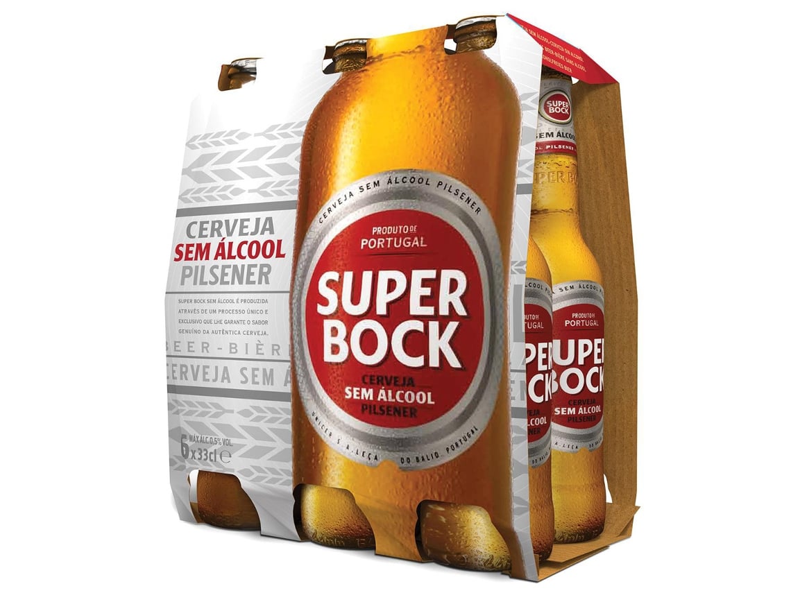 Super Bock Cerveja Sem Álcool 6X330 Ml | Worten.pt