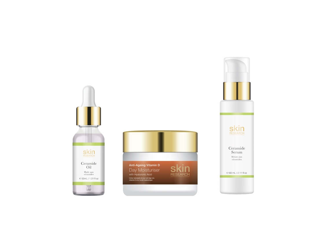 Hidratante diurno antienvelhecimento com vitamina D e óleo de ceramida ...