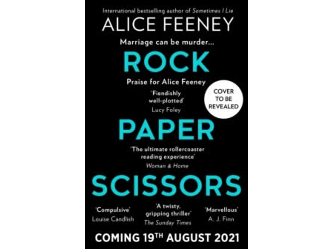 Livro Rock Paper Scissors de Alice Feeney (Inglês) | Worten.pt