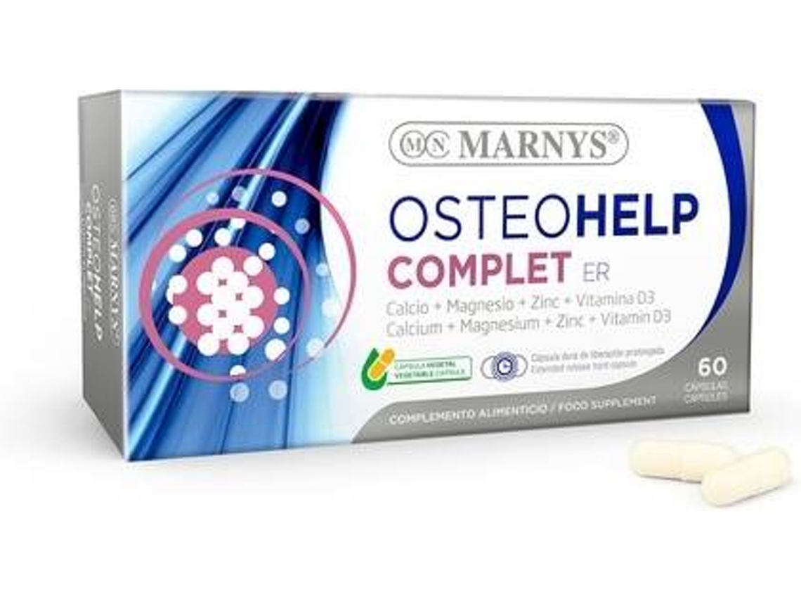 Suplemento Alimentar MARNYS Osteohelp (60 cápsulas) | Worten.pt