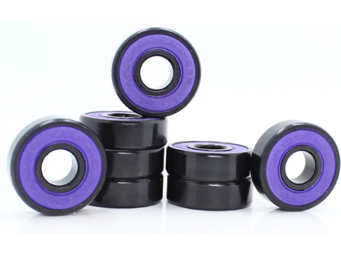 Rolamento Da Roda Do Patim em Linha 608Rs-Azul / 16Pcs SLOWMOOSE (Azul ...