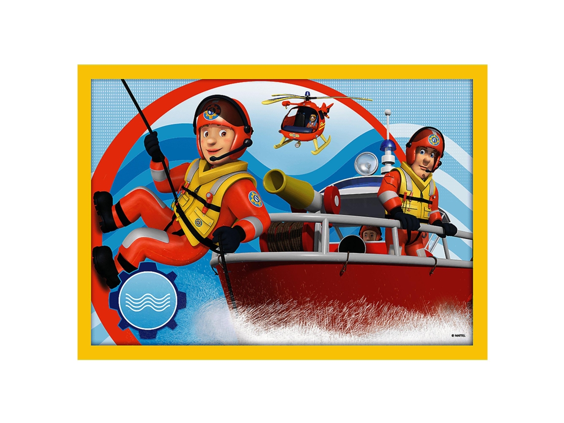 Puzzle 4 em 1- Bombeiro Sam | Worten.pt