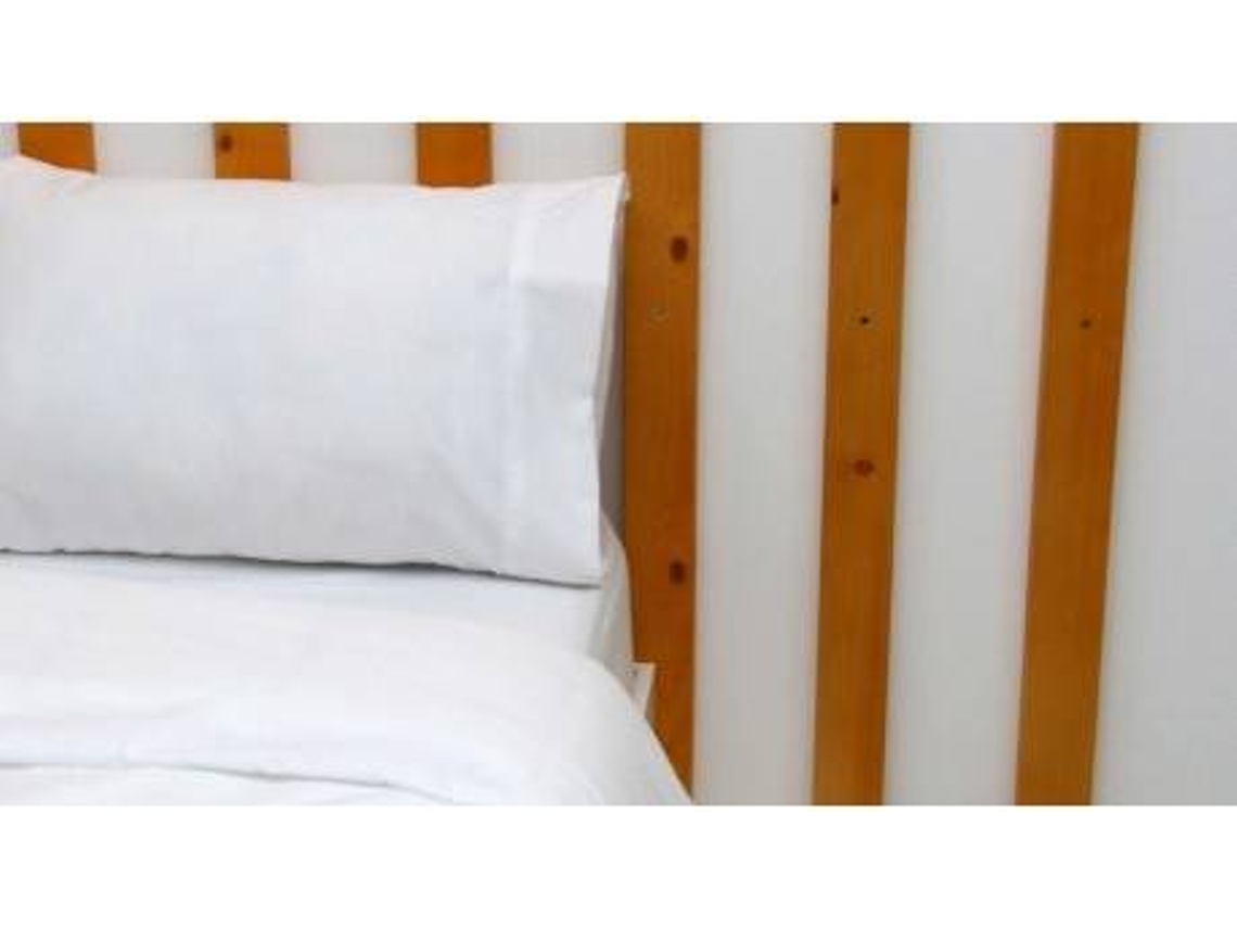 Capa Nórdica Lisa Ana Branco 105 cm | Worten.pt