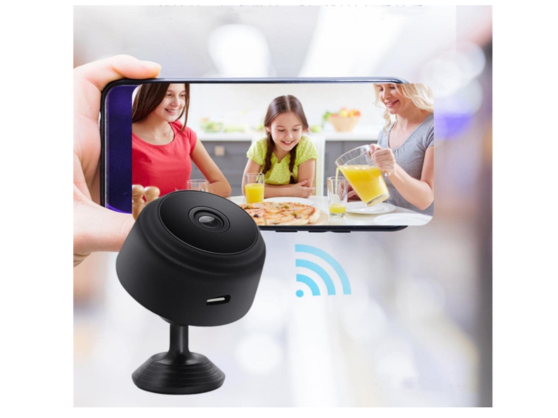 Câmara Pequena Escondida com Áudio Câmara Secreta para Sala Mini Câmara ...