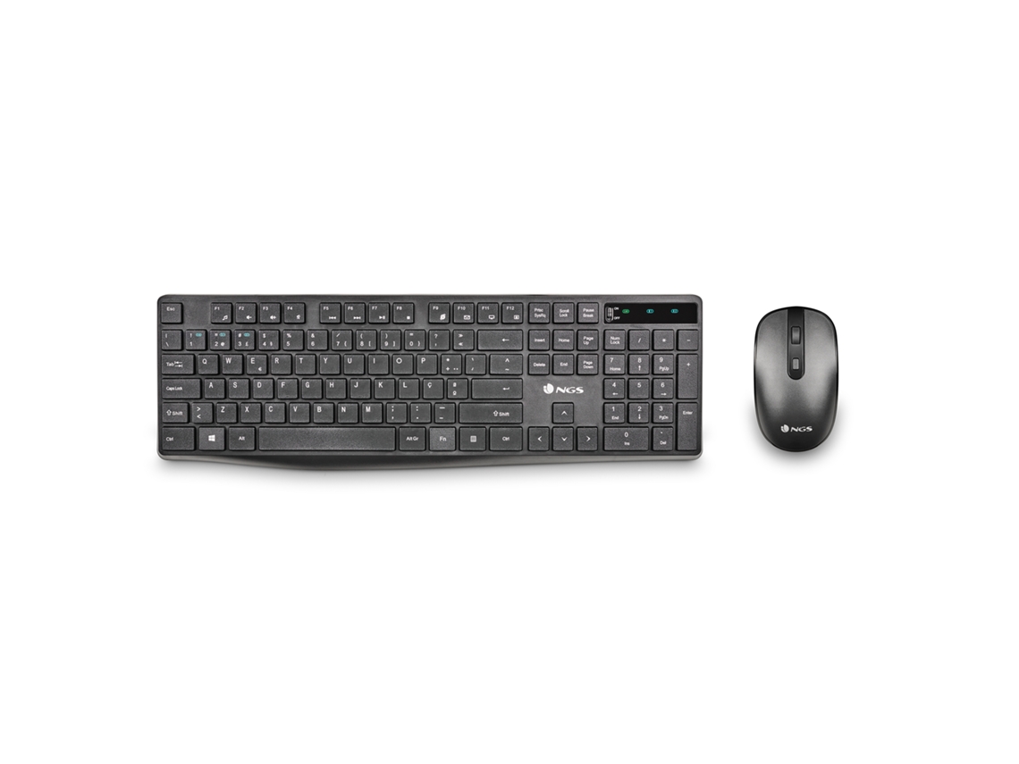 Kit Teclado + Rato sem Fios NGS Hype | Worten.pt