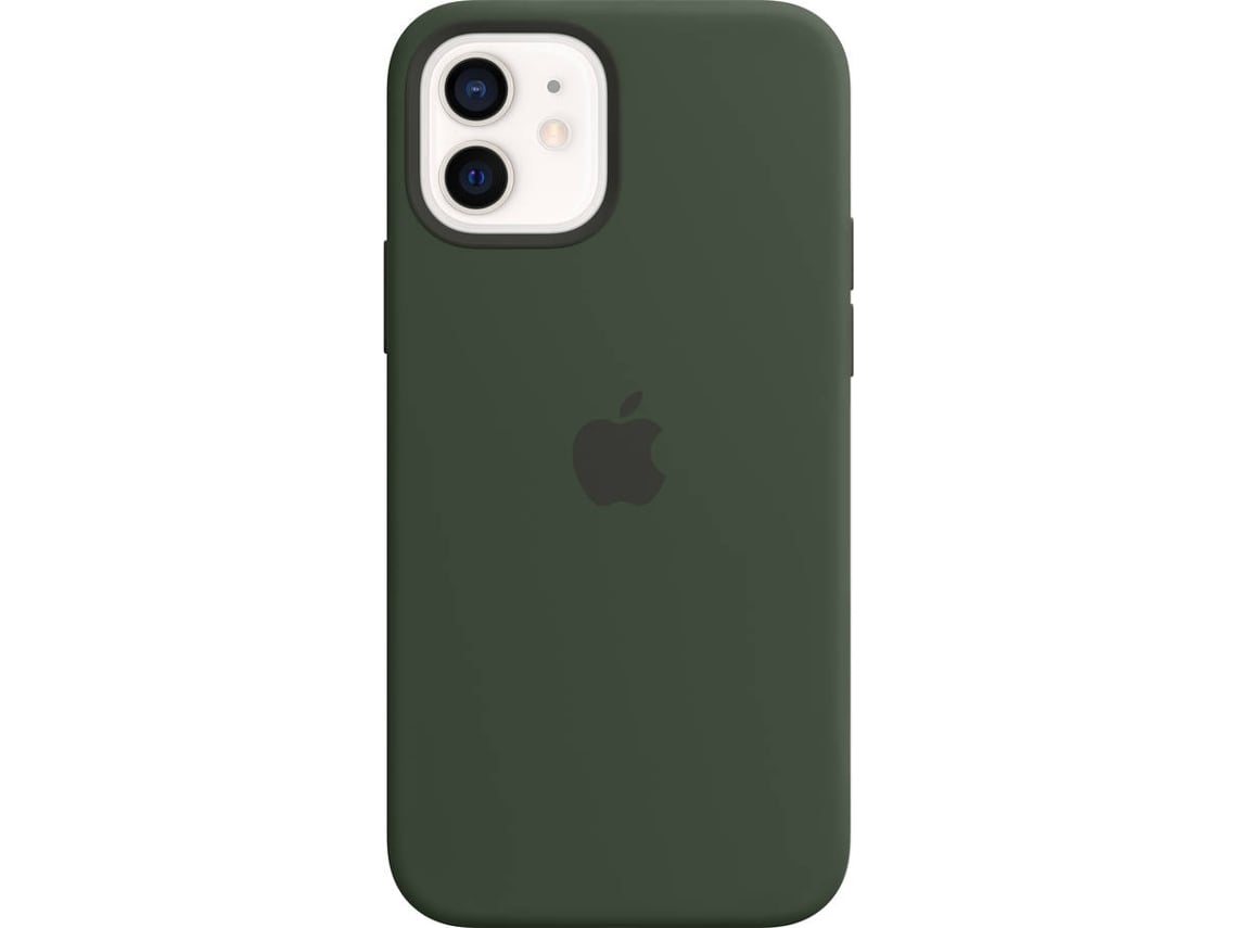 Capa MagSafe iPhone 12, 12 Pro APPLE Silicone Verde Chipre | Worten.pt