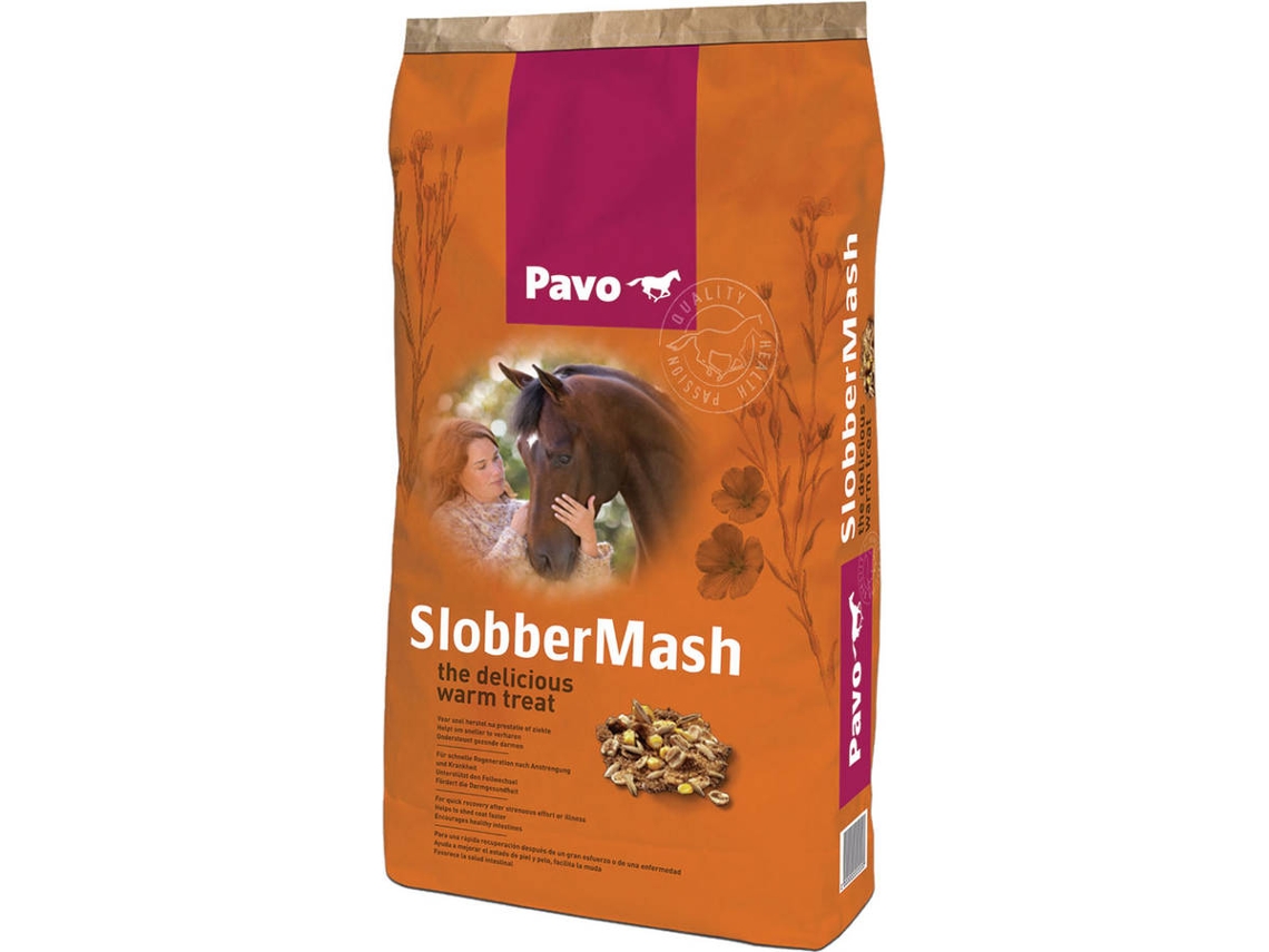 Complemento Alimentar para Cavalos PAVO Slobber Mash (15Kg) | Worten.pt
