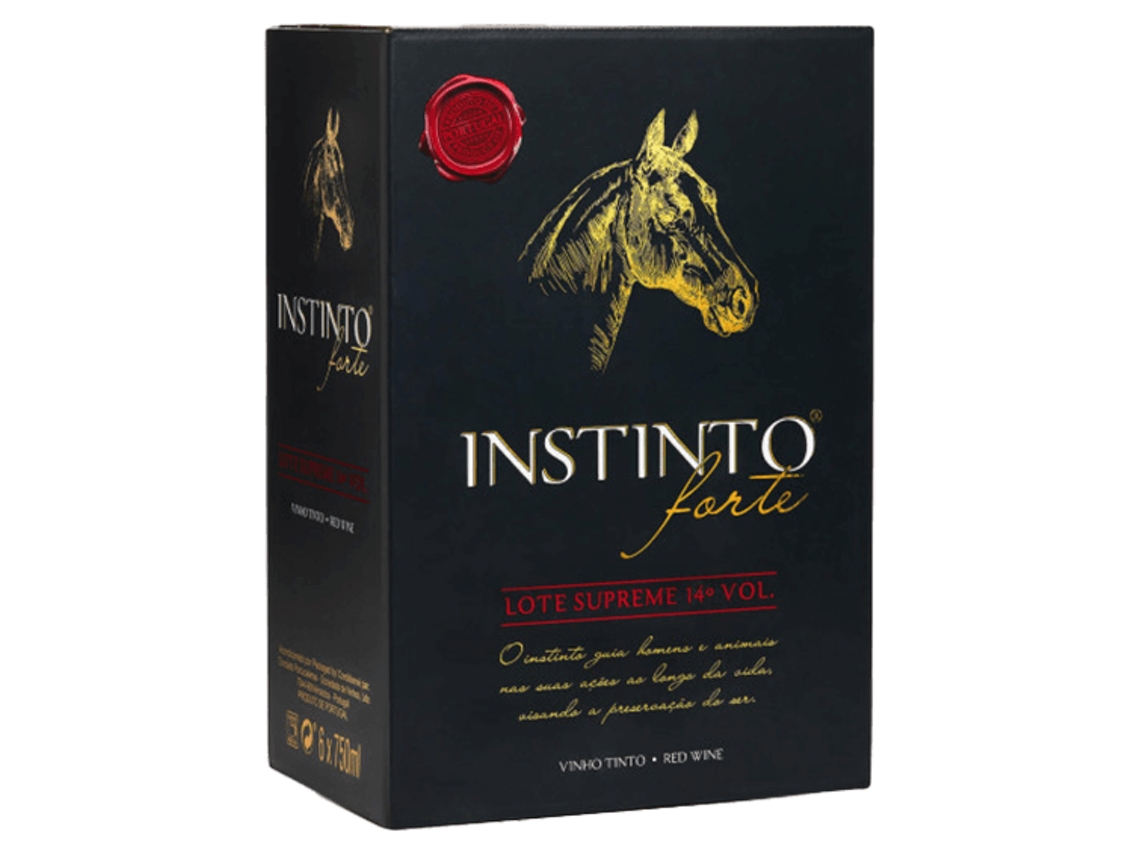 Box Vinho Instinto Forte 5L Tinto | Worten.pt