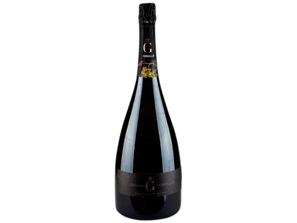 Espumante TORELLÓ Torelló Brut Nature Cava Gran Reserva (1.5 L - 1 ...