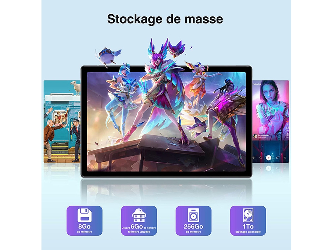 Tablet BLACKVIEW Tab 15 Pro 10.5 14 Gb 256 Gb/Sd 1 Tb 8280Mah Sim Duplo ...