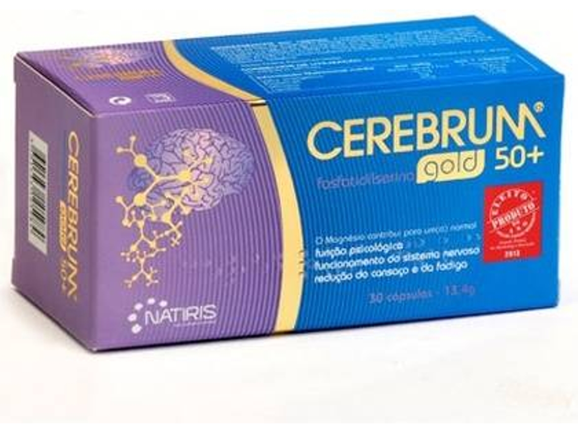 Suplemento Alimentar NATIRIS Cerebrum Gold + (30 cápsulas) | Worten.pt