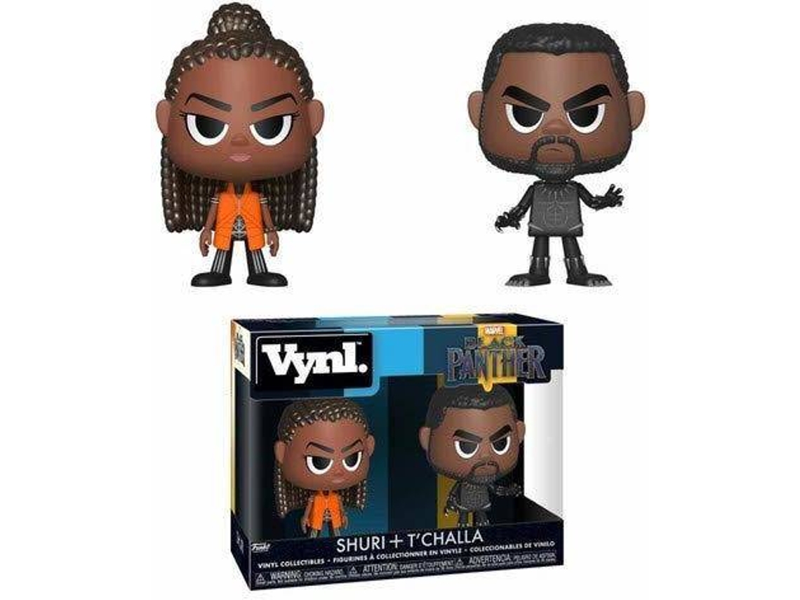 Figura FUNKO Vynl 4 Pol 2-Pack: Marvel: Black Panther & Shuri | Worten.pt Figura FUNKO Vynl 4 Pol 2-Pack: Marvel: Black Panther & Shuri | Worten.pt