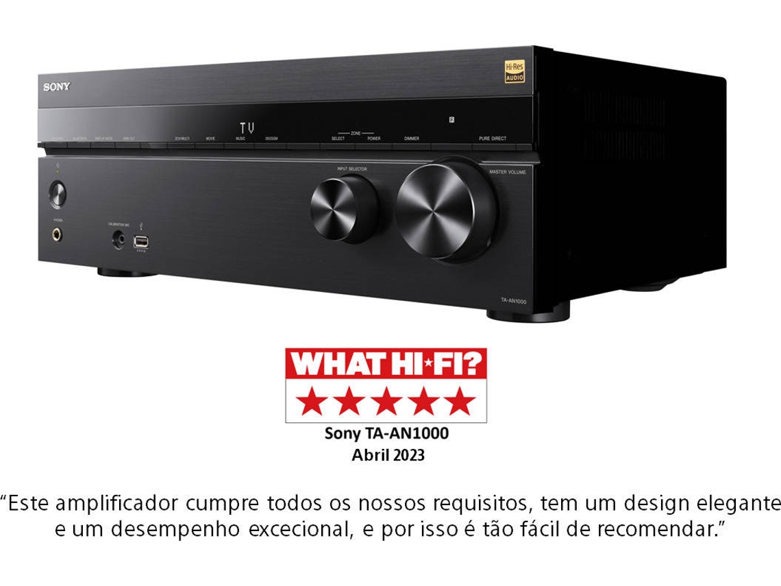 Amplificador AV SONY 8K TA-AN1000 8K (7.2 Canais) | Worten.pt