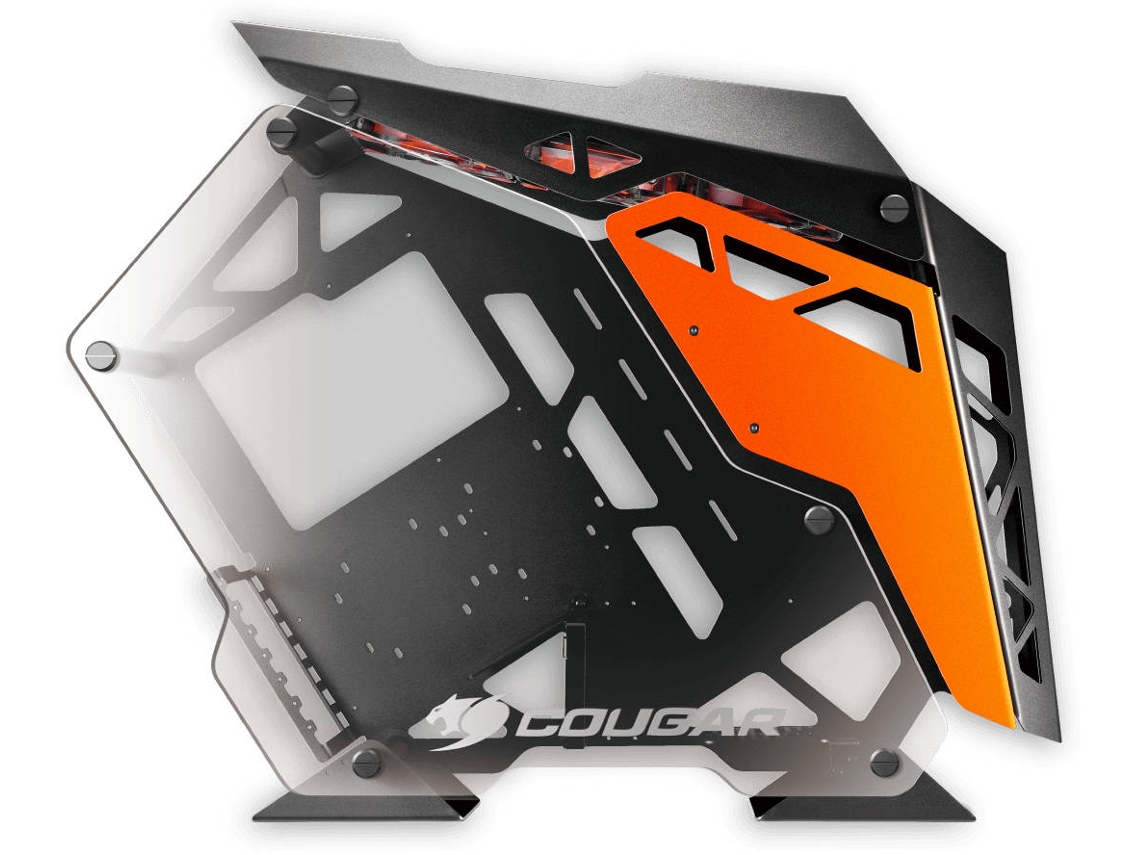 Caixa PC COUGAR GAMING Conquer (ATX Mid Tower - Preto) | Worten.pt