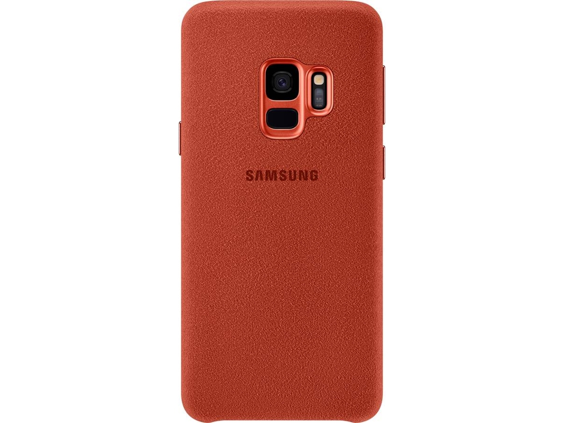 Capa SAMSUNG Galaxy S9 Alcantara Vermelho | Worten.pt