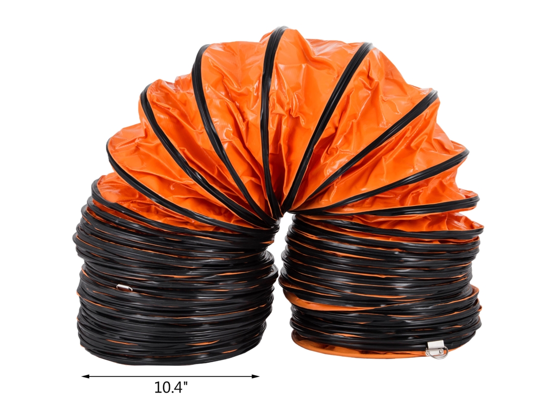 Duto de Pvc Flexível de 9,8 M com Saco 300 Mm Mangueira de Ventilador ...