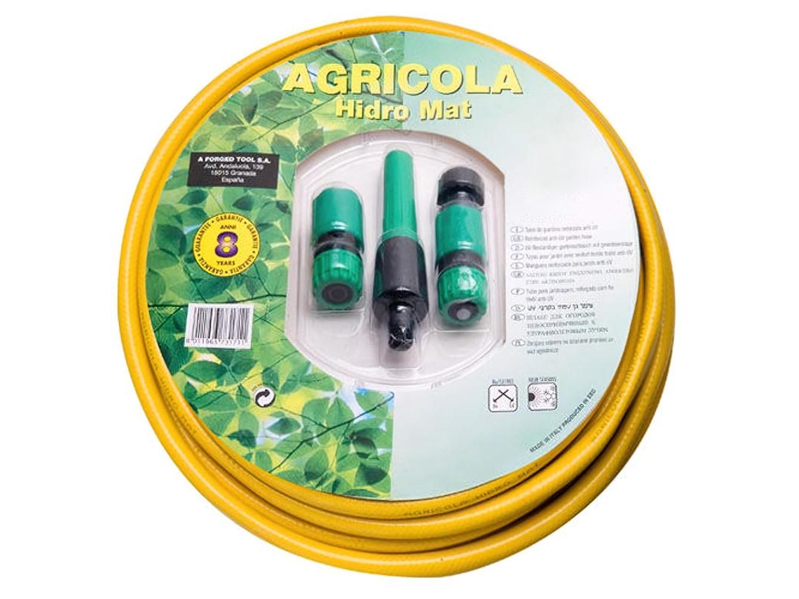 Manguera jardin hidro mat ø 15 mm. - 5/8 rollo 15 metros con accesorios ...