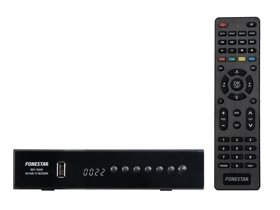 Recetor de TV FONESTAR RDT-762HD | Worten.pt