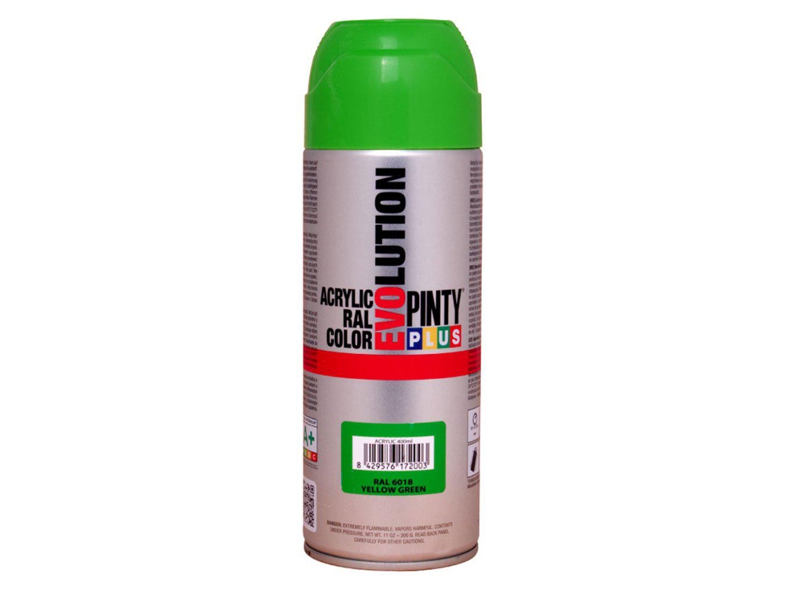 Pinty Plus Tinta Spray Ral 6018 400Ml | Worten.pt