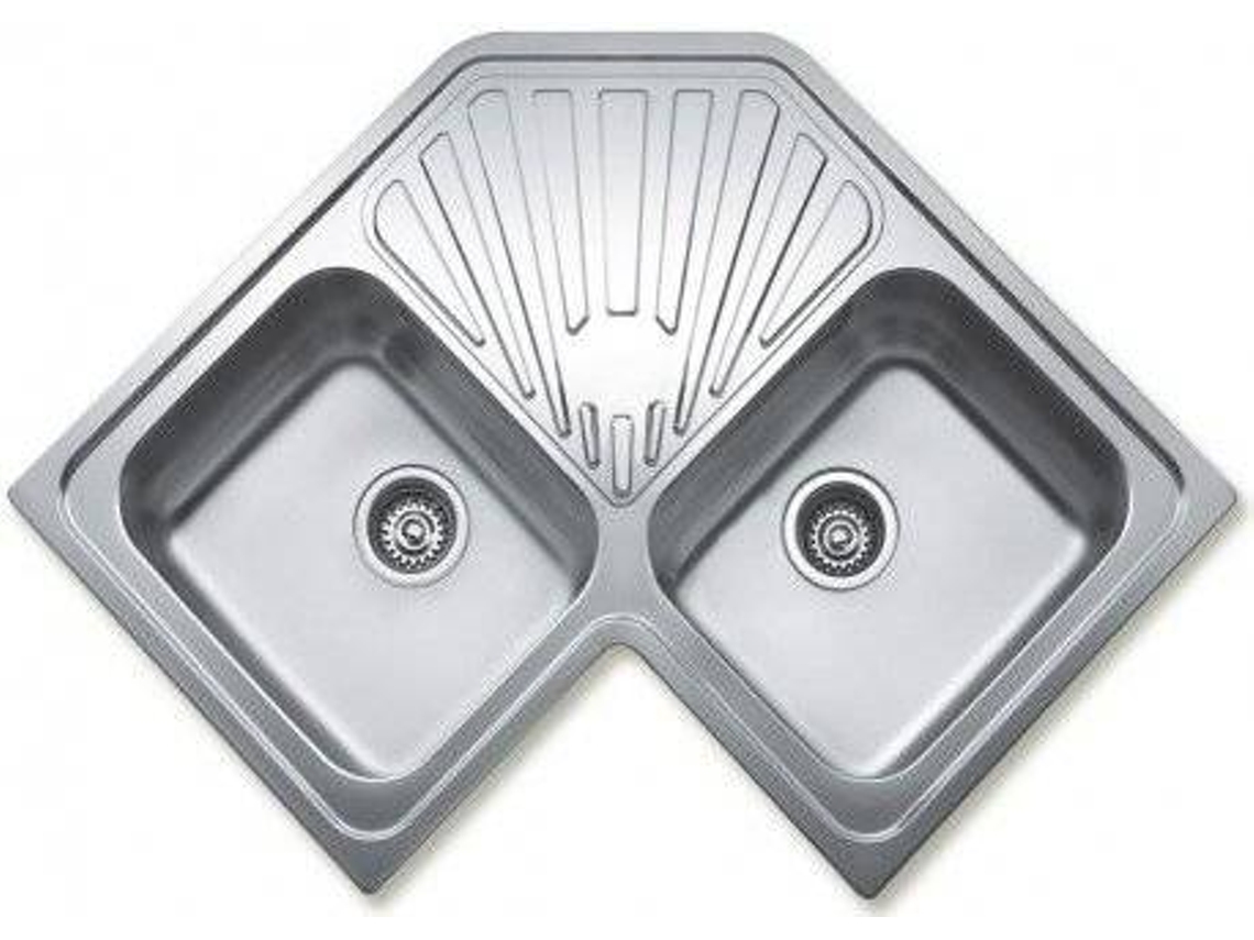 Lava-Loiça TEKA Angular 2C Sf Inox | Worten.pt