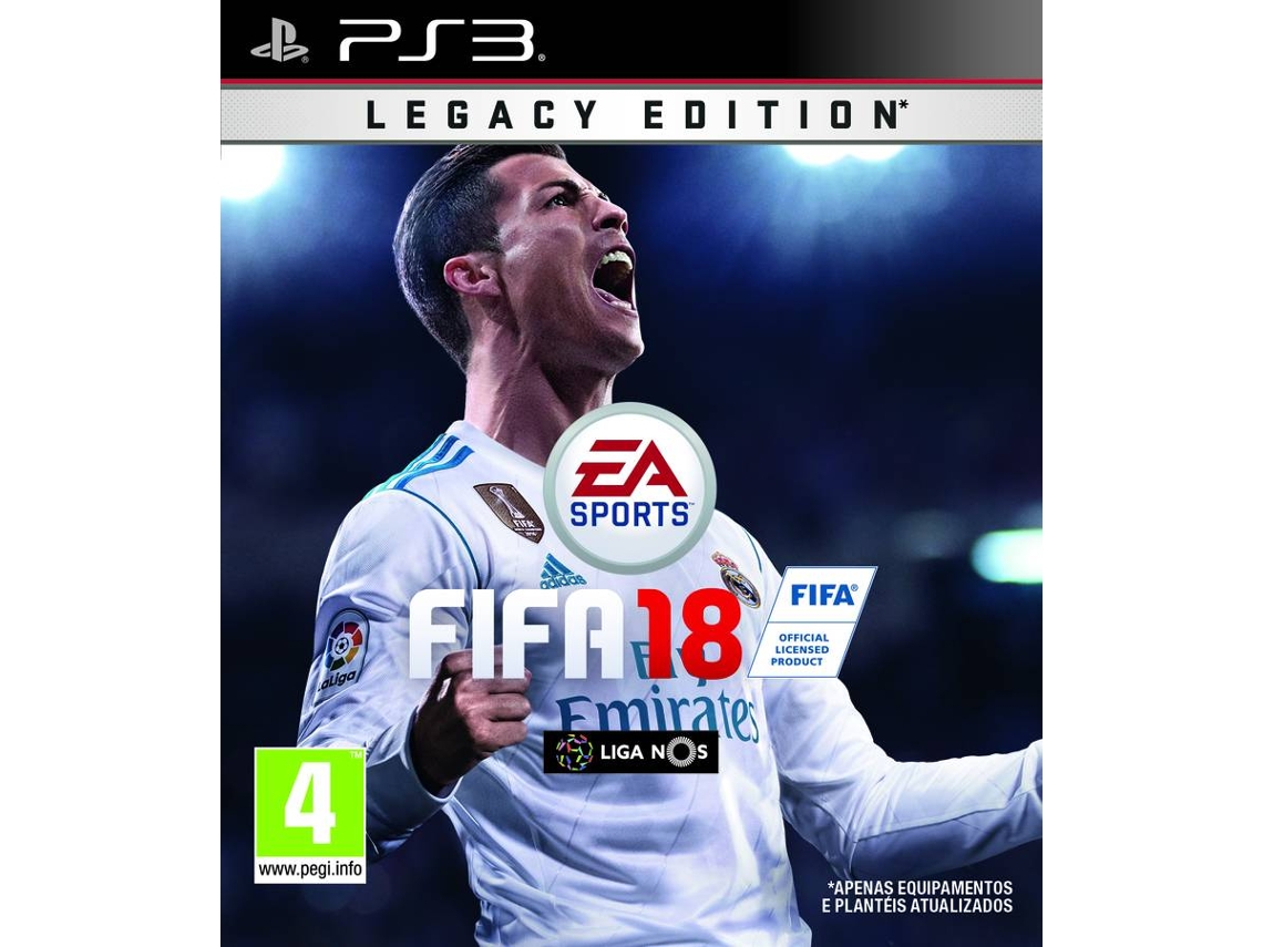 Jogo PS3 Fifa 18 (Legacy Edition) | Worten.pt