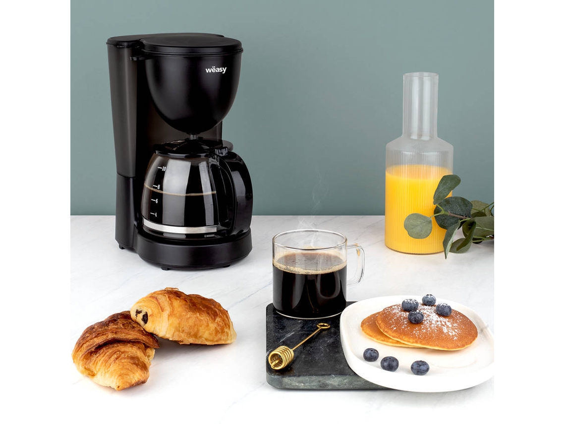 Máquina de Café Filtro WËASY KF24 (12 Chávenas) | Worten.pt