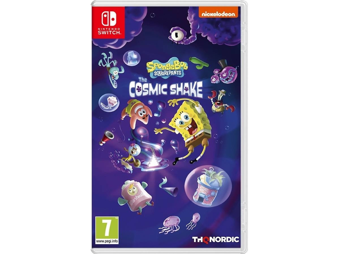 Jogo Nintendo Switch Bob Squarepants: The Cosmic Shake | Worten.pt