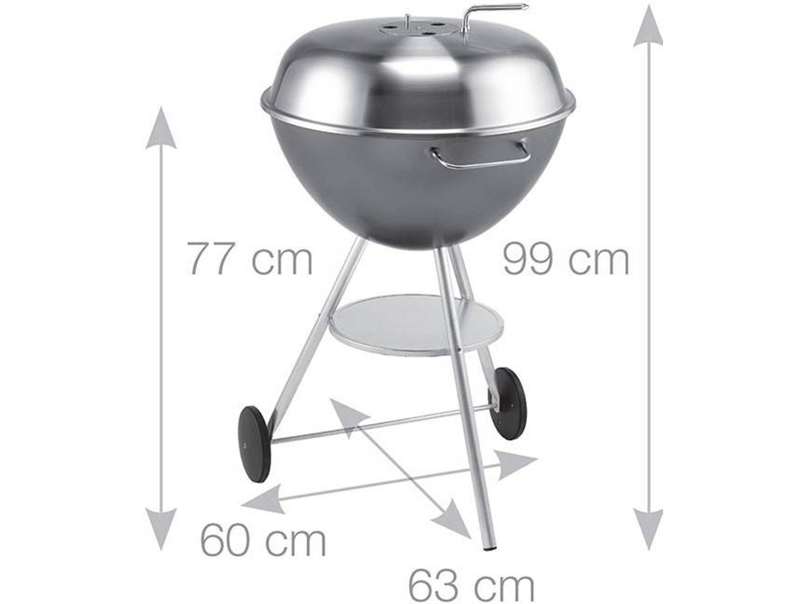 Barbecue a Carvão DANCOOK 1400 DC109001 (Material: aço inoxidável e ...