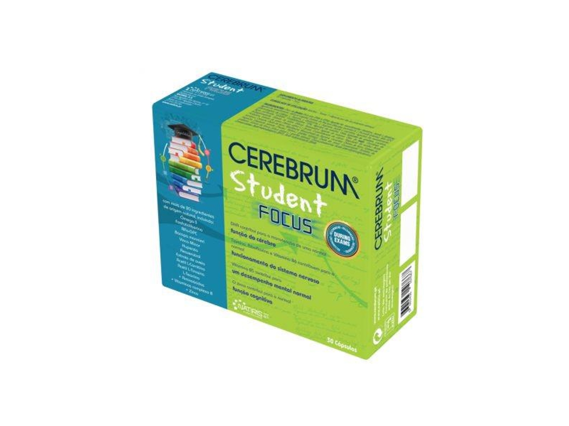 Suplemento Alimentar Cerebrum Student Focus Natiris | Worten.pt