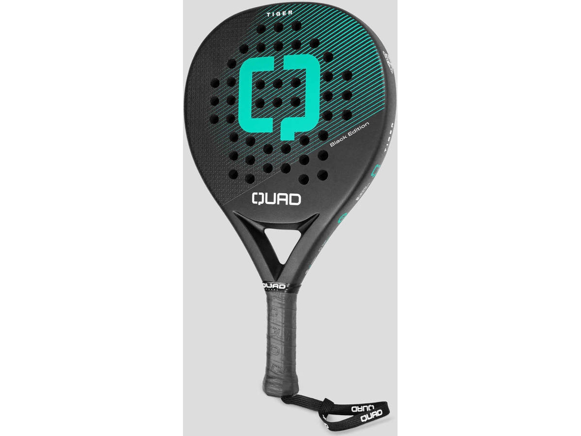 Raquete de Padel QUAD Tiger Black Edition (365g) | Worten.pt