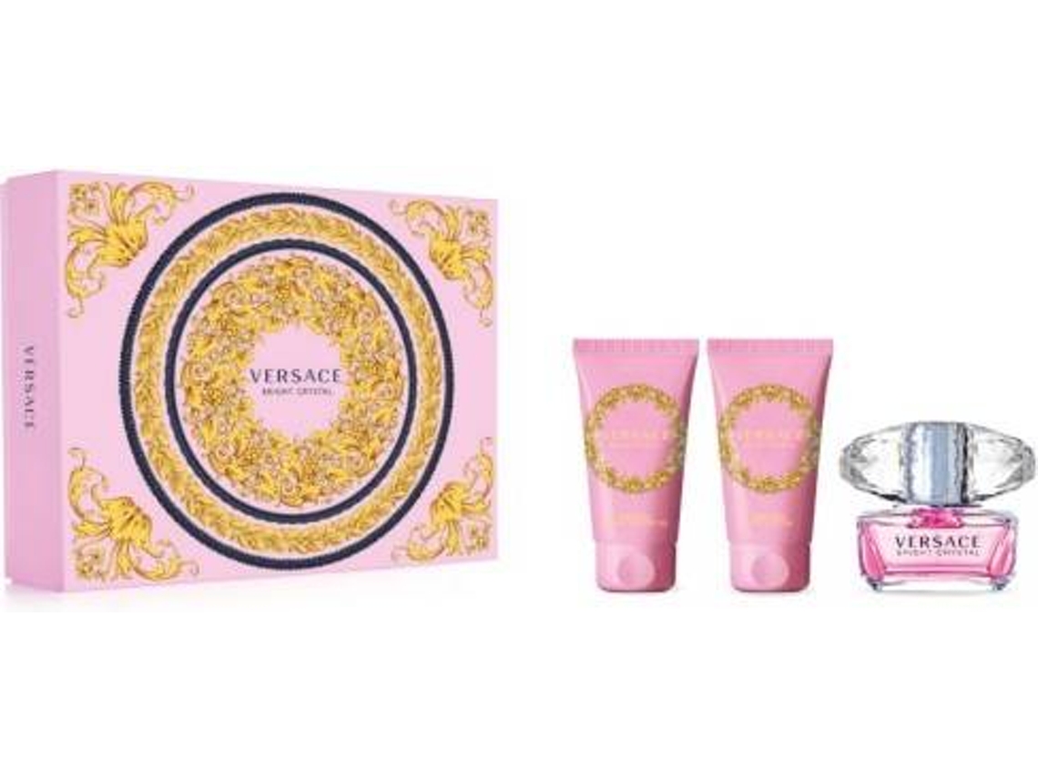 Coffret de Perfume VERSACE Bright Crystal Eau de Toilette (50 ml ...