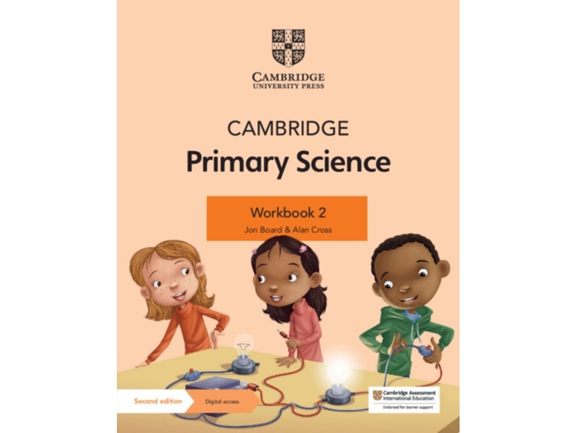 Livro cambridge primary science workbook 2 with digital access (1 year ...