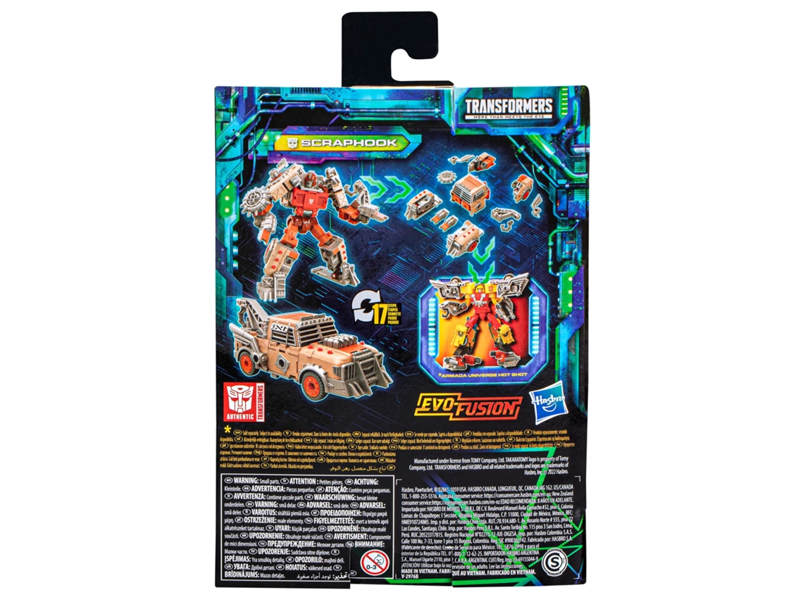 Transformáveis TRANSFORMERS Legacy Evolution Scraphook (Idade Mínima ...