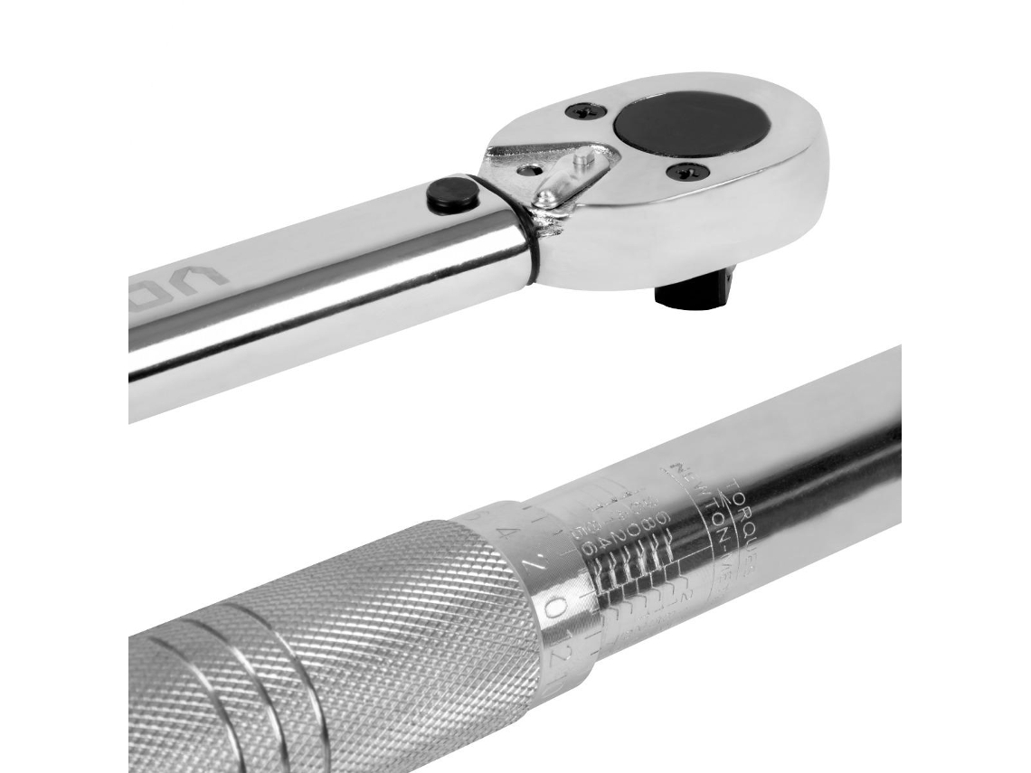 Chaves VONROC Chave de Torque Dinamométrica ½" 470Mm 28-210Nm Incl ...