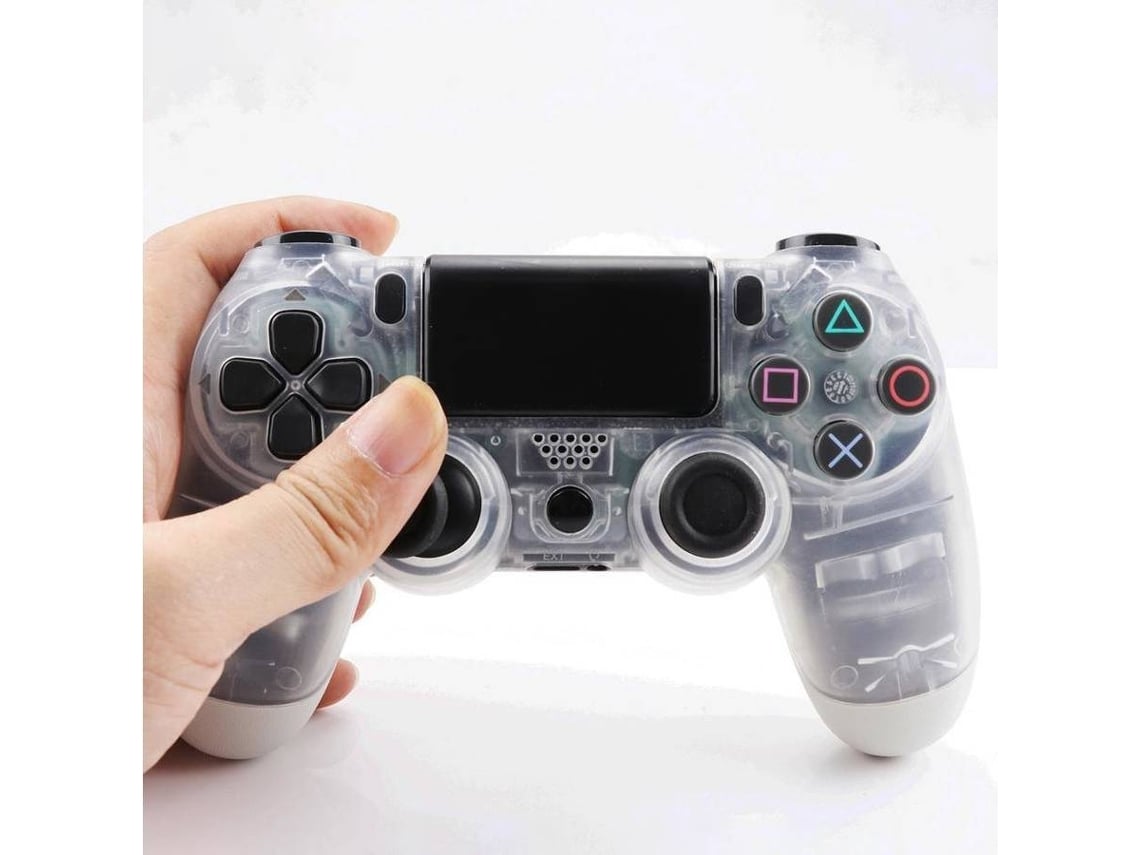 Comando para PS4 ACENTRY 20210839 Transparente (Wireless) | Worten.pt