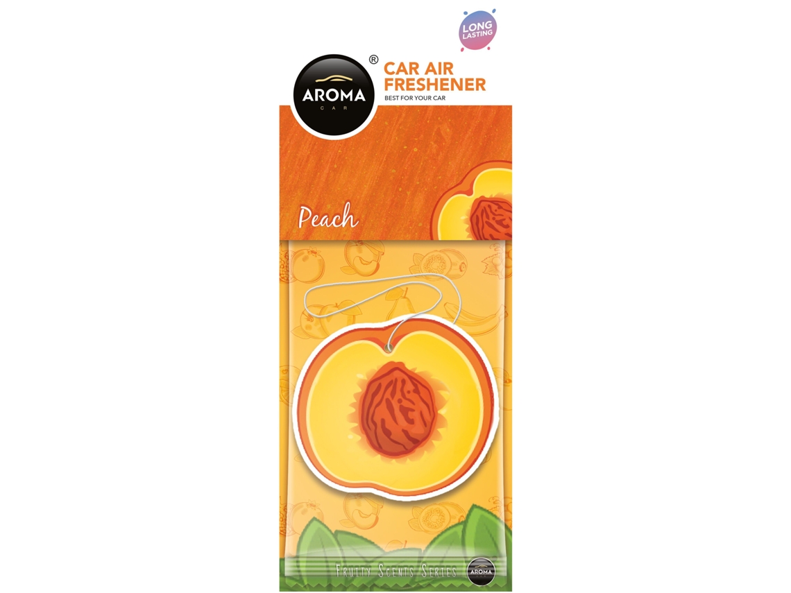 Ambientador AROMA CAR Cellulose Hanging Peach | Worten.pt