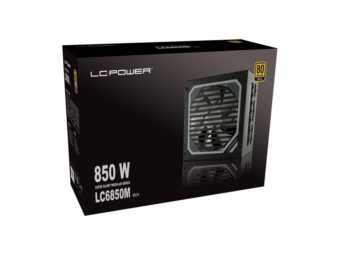 Lc-Power Lc6850M V2.31 Fonte de Alimentação 850 W 24-Pin Atx Atx Preto ...