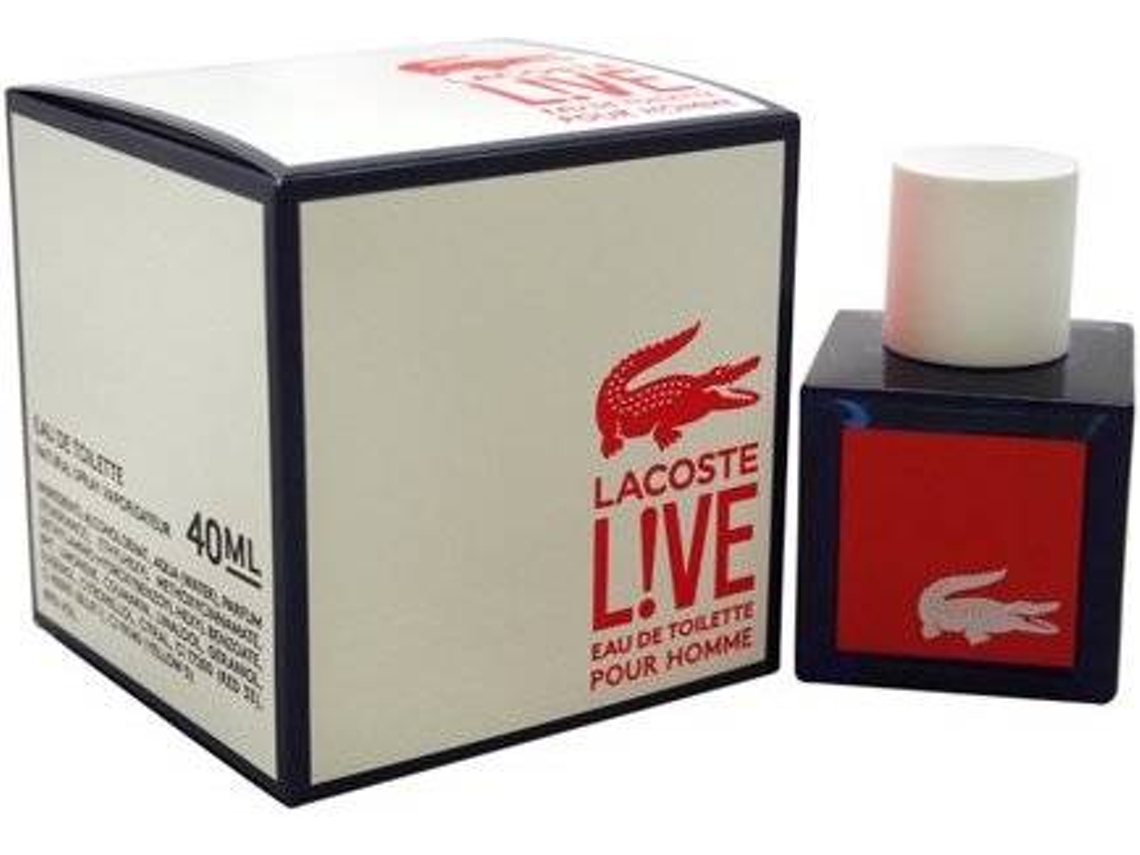Perfume LACOSTE Live Eau de Toilette (40 ml) | Worten.pt