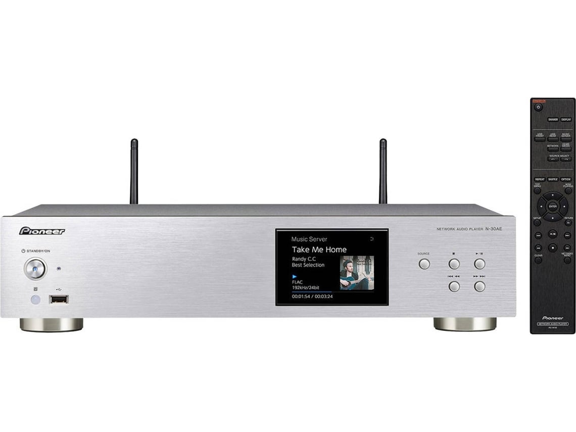 Leitor de Rede PIONEER N-30AE-S Prata | Worten.pt