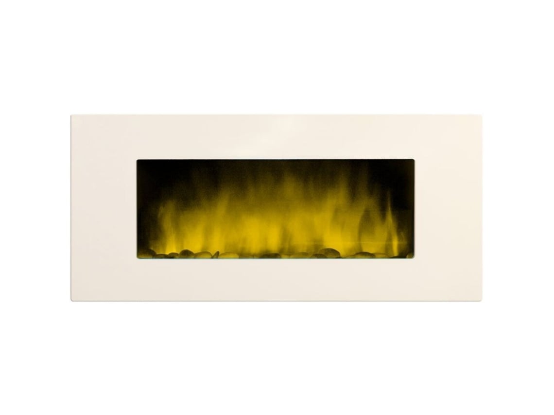 Chemin Arte 098 2000W Lareira Eléctrica de Parede com Efeito de Chama ...