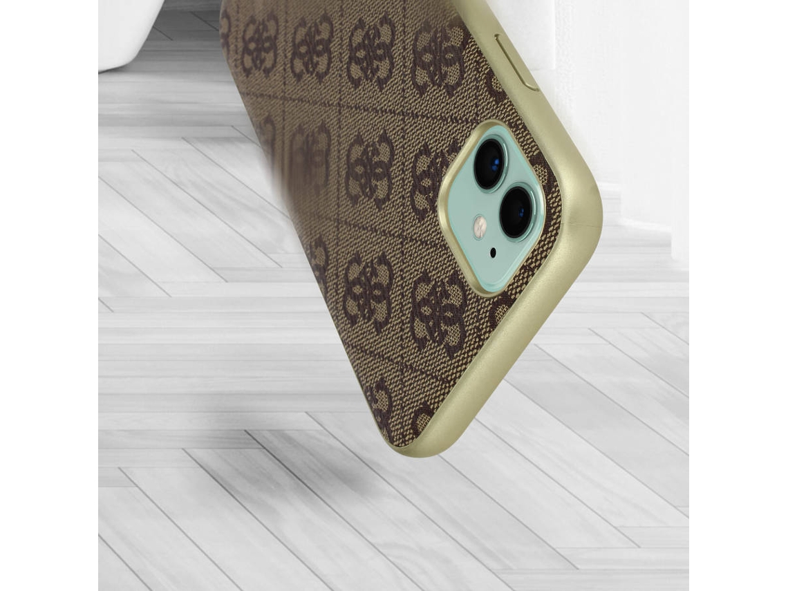 Capa iPhone 11 GUESS Guess Castanho | Worten.pt