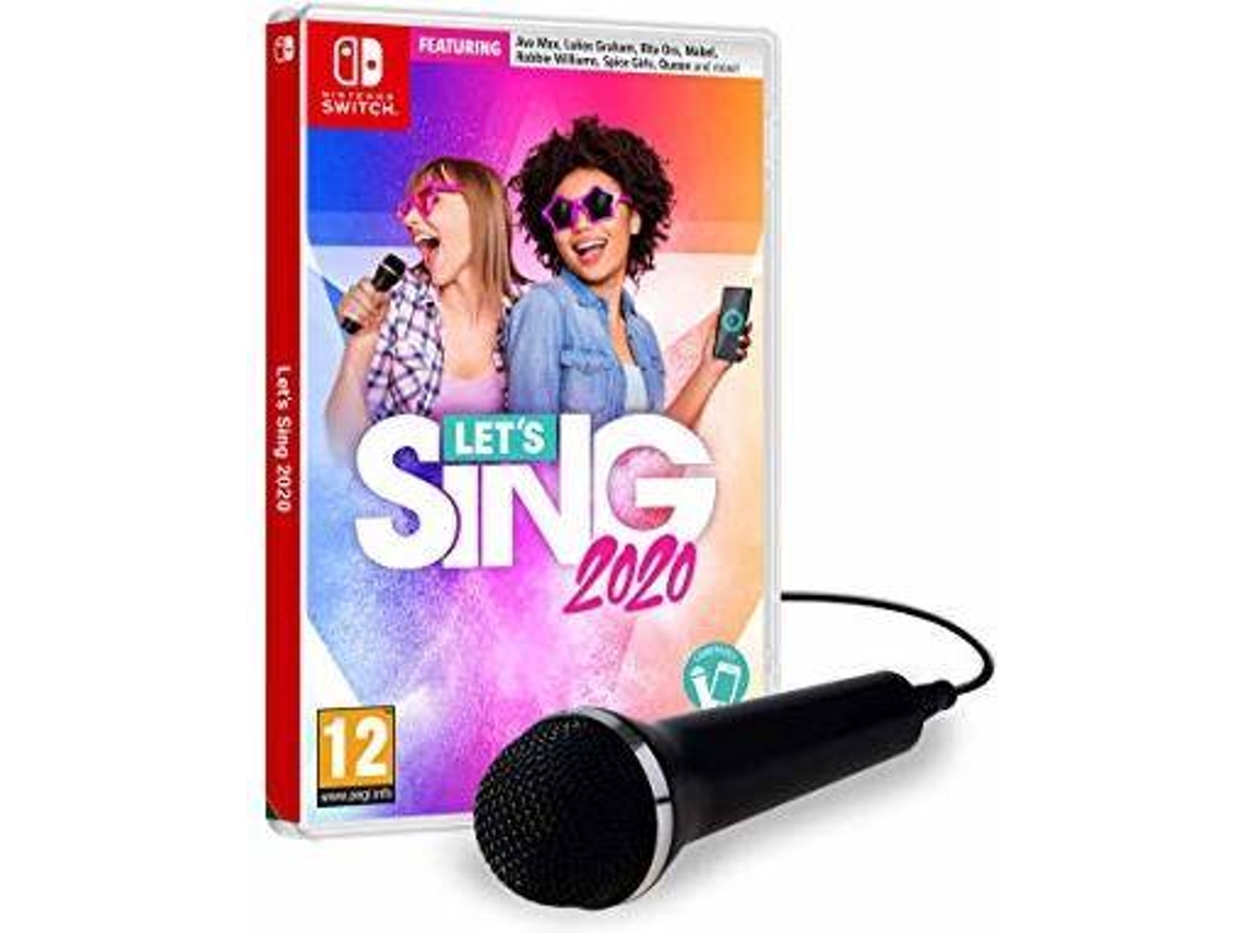 Jogo Nintendo Switch Let's Sing 2020 + 1 Micro | Worten.pt Jogo Nintendo Switch Let's Sing 2020 + 1 Micro | Worten.pt