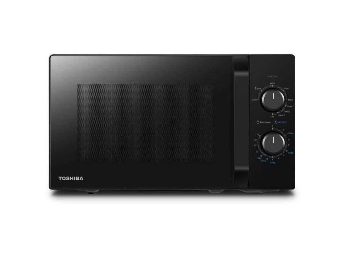 Microondas com Grill TOSHIBA Mw2 -Mg20P Bk 800 W 20 L Preto 800 W 20 L | Worten.pt