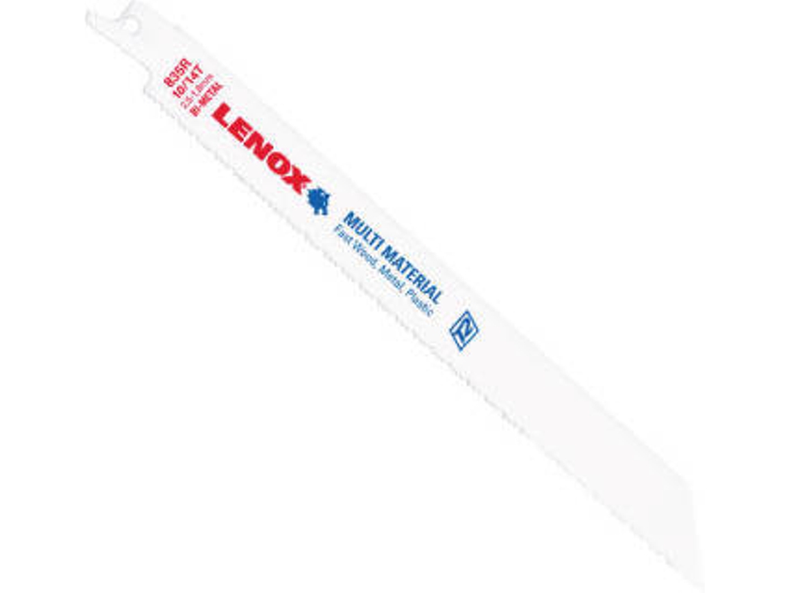 Lâmina LENOX Reciprocating Multi-Material (835R200 mm 10 14Z Pack De 5 ...