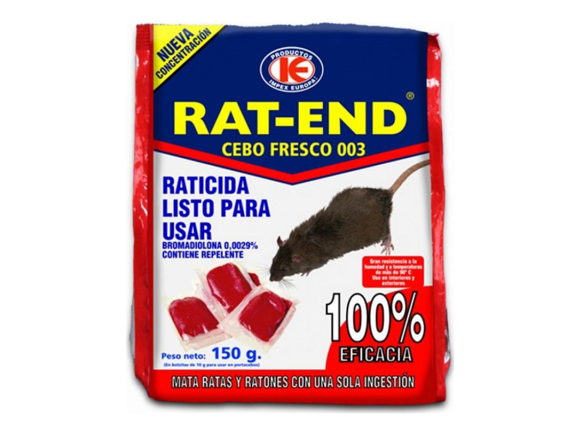 Rodenticida Rat End 150 G | Worten.pt