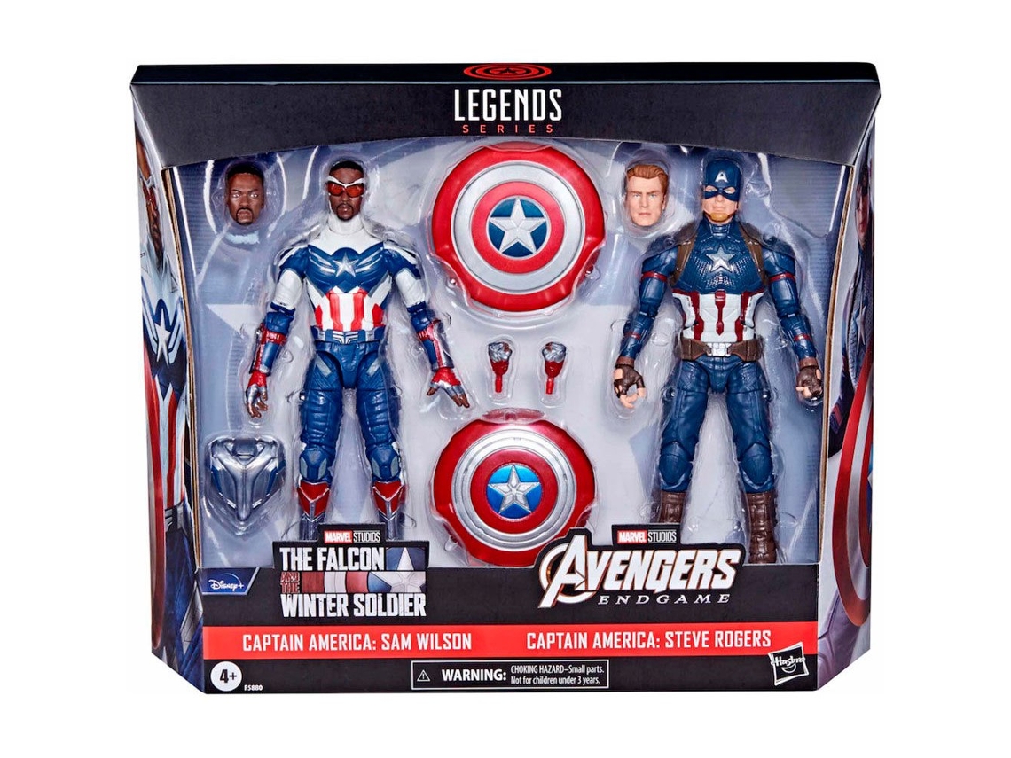 Figura HASBRO Capitão américa samoa wilson and steve rogers | Worten.pt