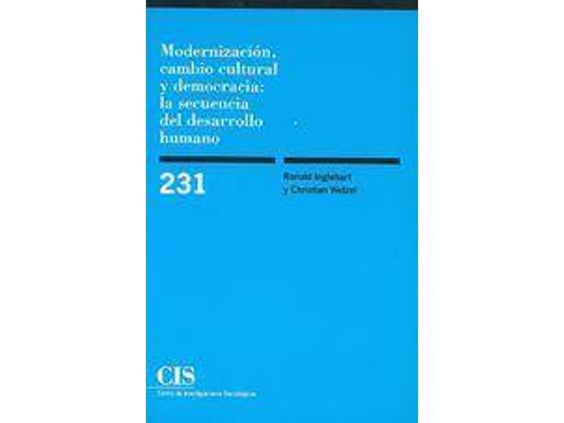 Livro Modernización, Cambio Cultural Y Democracia : La Secuencia Del ...